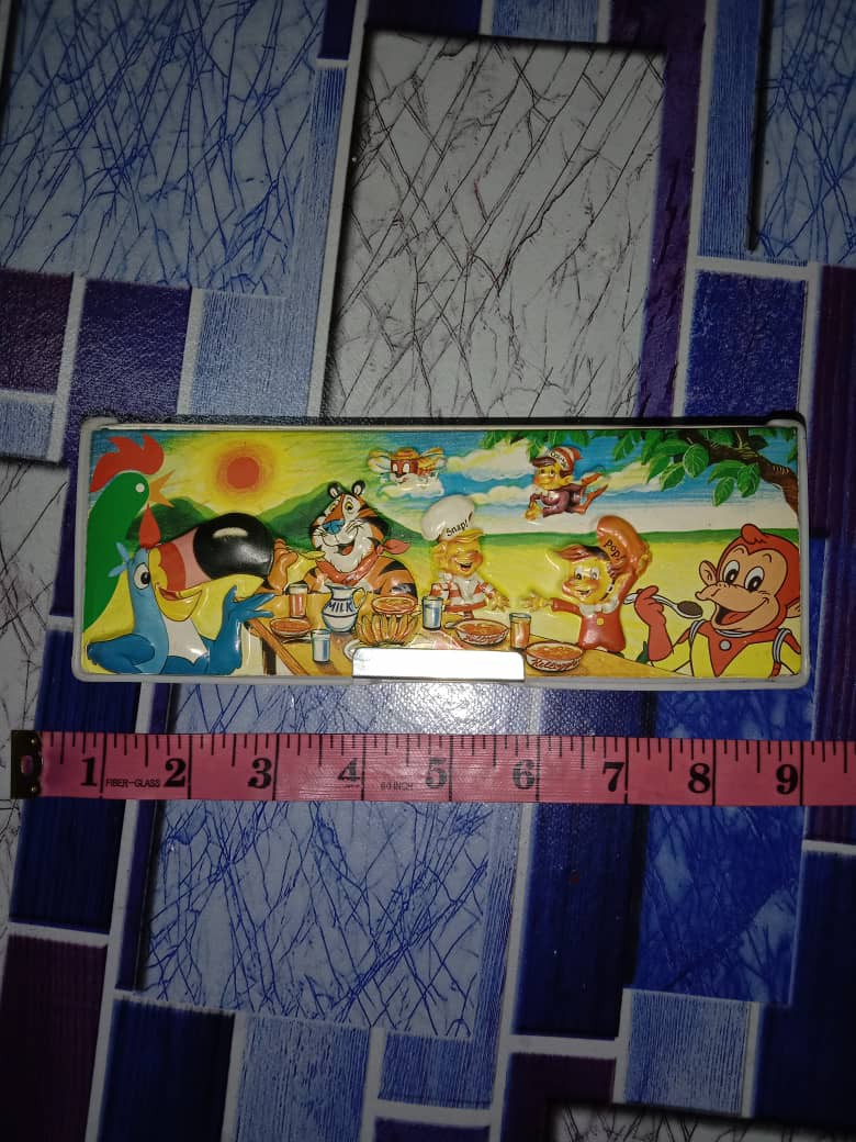 Vintage'80s KELLOGG'S Pencil Box, Hobbies & Toys, Collectibles ...