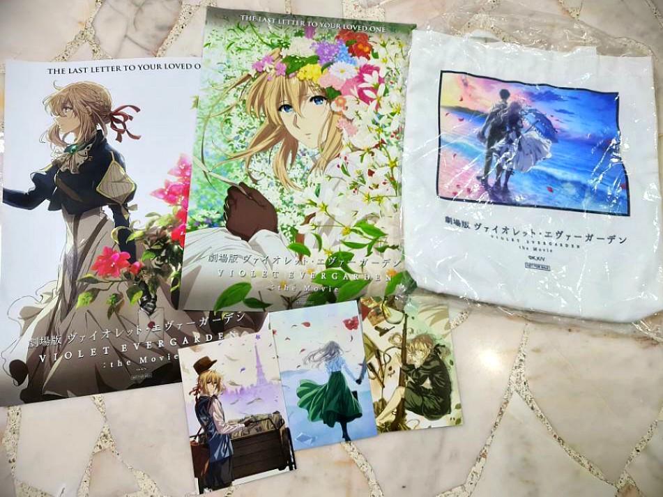 Original Violet Evergarden merch, Hobbies & Toys, Memorabilia ...