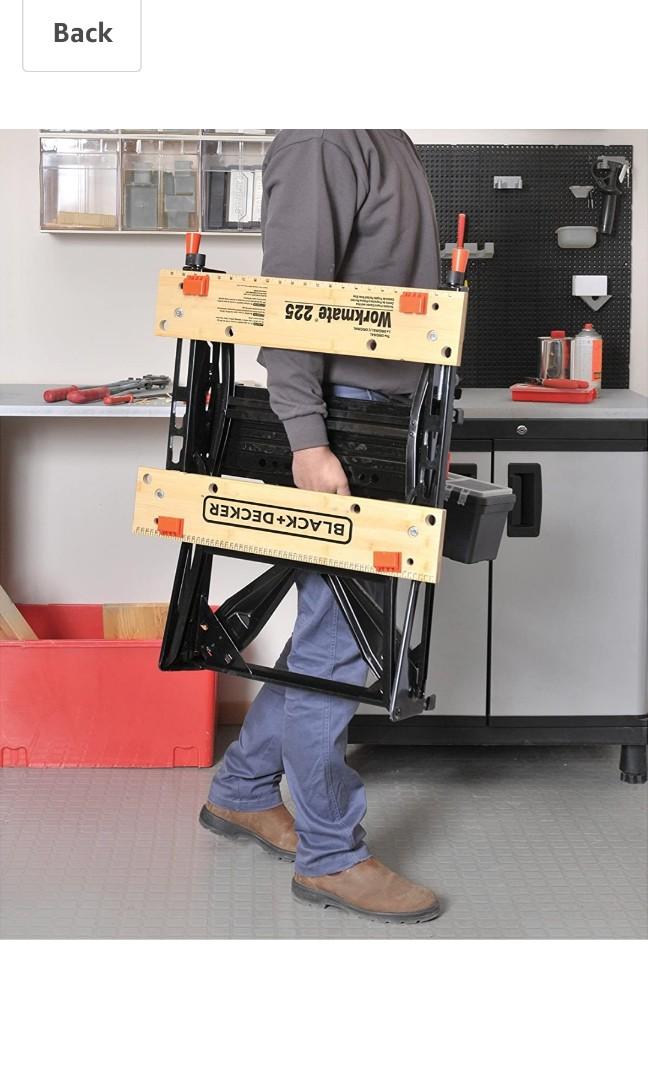 Workmate 225 diy bench, Furniture & Home Living, Home Improvement ...