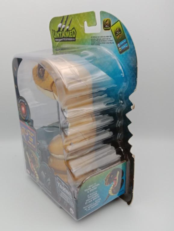 WOWWEE Untamed Snakes Toxin Rattle Snake Friendly Interactive Toy ...