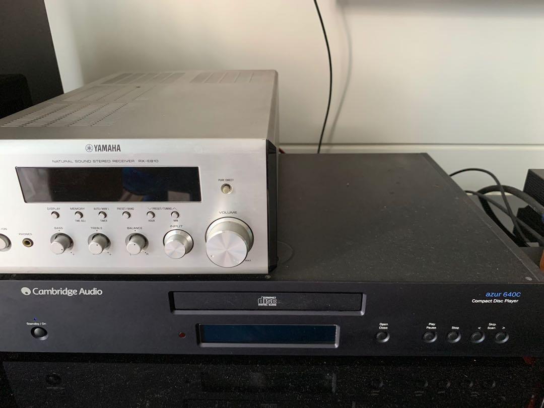 Yamaha RX-E810 Receiver and speakers, TV & Home Appliances, TV ...