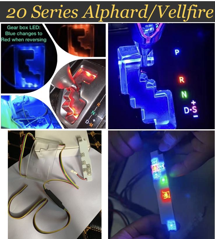 (Sold out, pre-order) Alphard/Vellfire 20 series Gear Shift Position ...