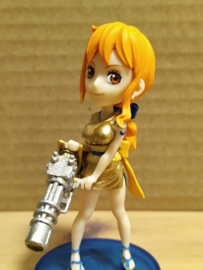 重塗 金屬色 WCF 奈美 海賊王 娜美 和之國 忍者風 One Piece Nami, 興趣及遊戲, 玩具 & 遊戲類 - Carousell