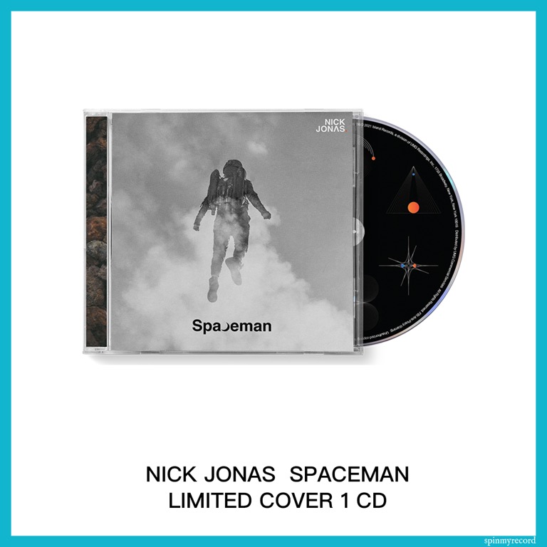 [預訂] Nick Jonas Spaceman 限量封面CD (Cover 1), 預購 - Carousell