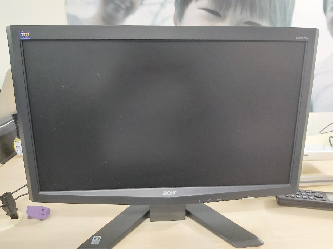 Acer 20 inch monitor, Computers & Tech, Parts & Accessories, Monitor ...
