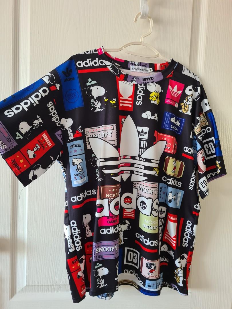 Adidas Snoopy Tshirt on Carousell
