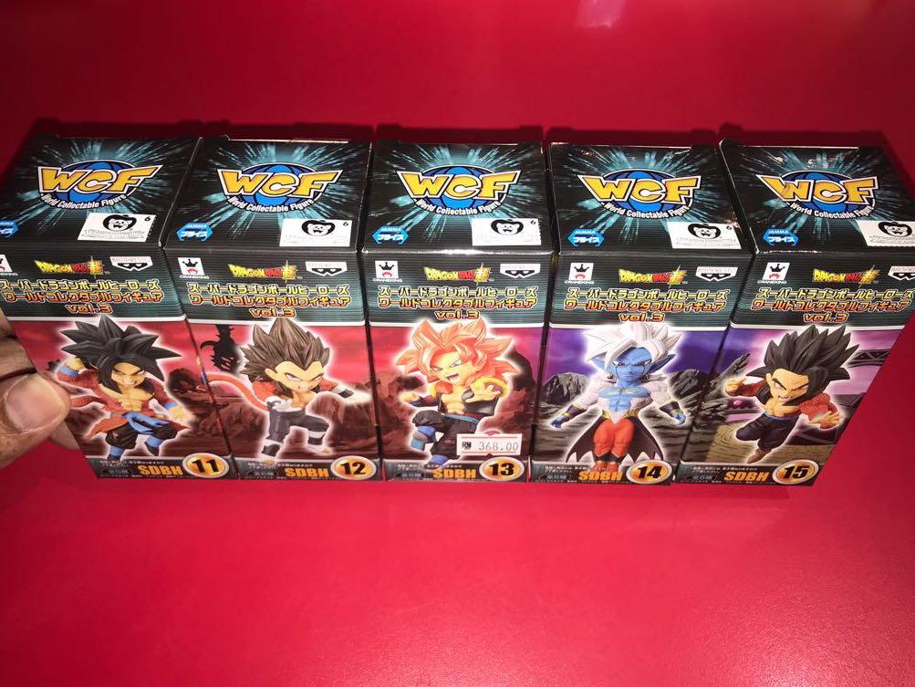 Banpresto WCF World Collectable SDBH Figure Dragon Ball Super SDSet Of 65, Hobbies & Toys ...