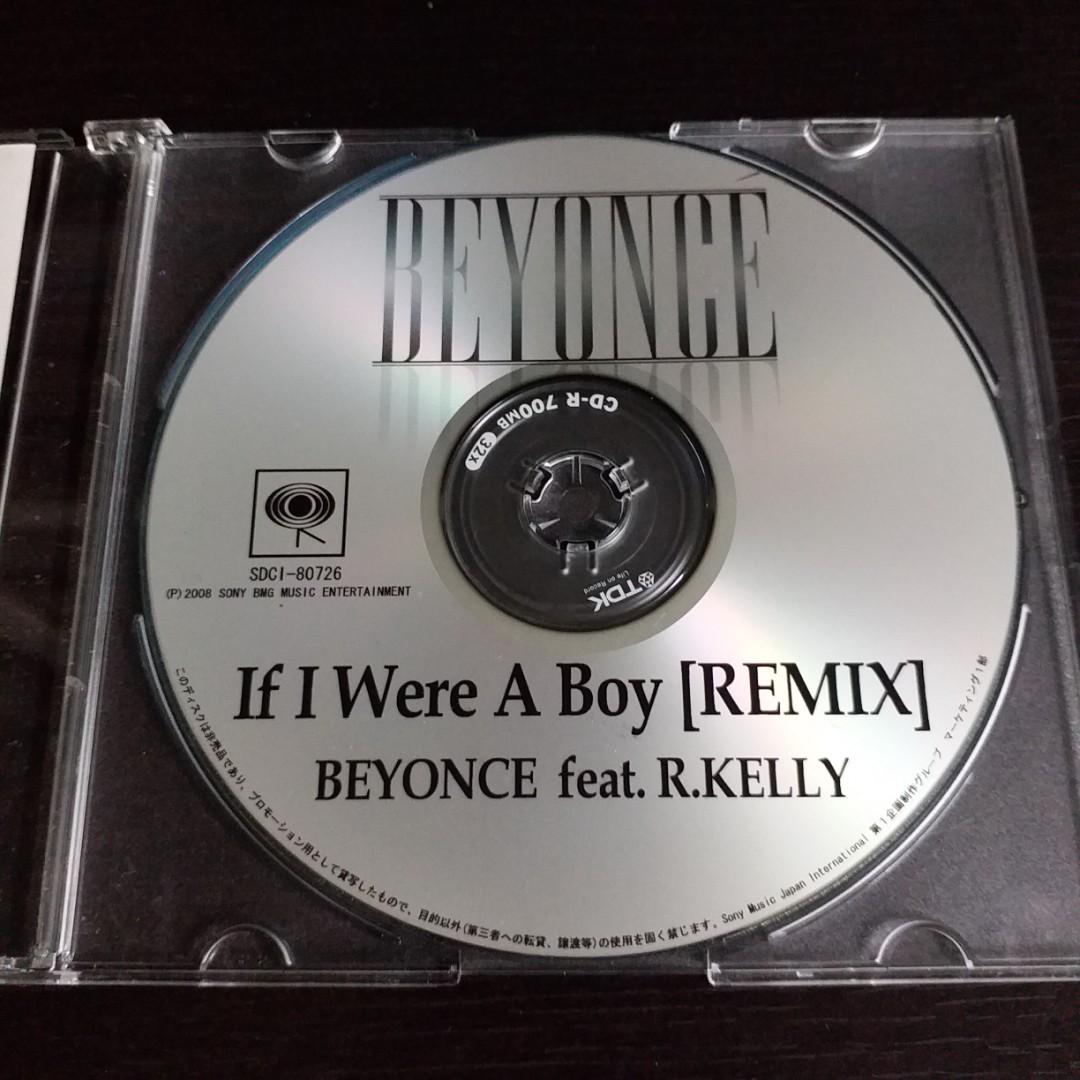 BEYONCE If I Were A Boy 日版 CD Single feat R KELLY 1 Track, 興趣及遊戲, 音樂、樂器 ...
