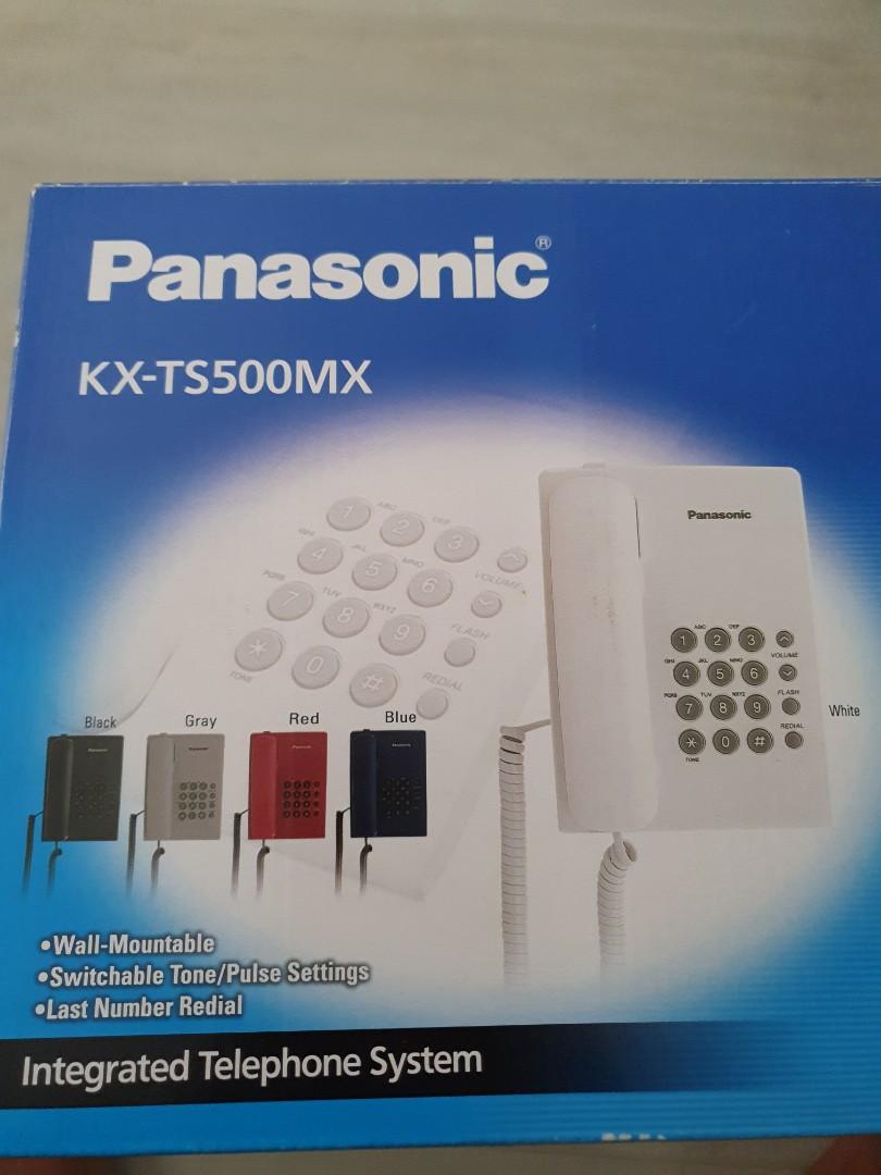Black Panasonic KX-TS500MX, Computers & Tech, Office & Business ...