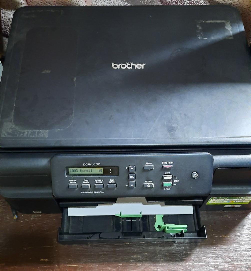 BROTHER PRINTER (DCP-J100), Computers & Tech, Printers, Scanners ...