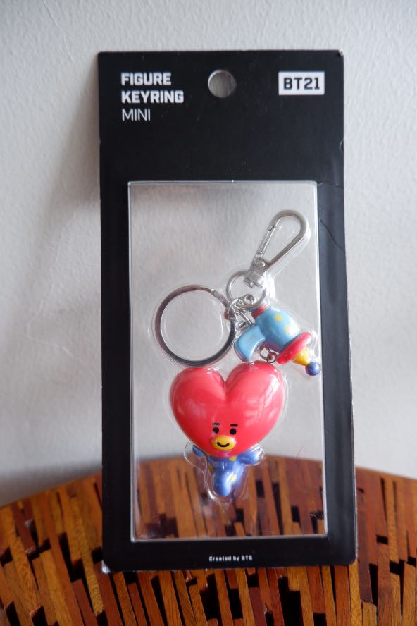 BT21 Tata Figure Keyring, Hobbies & Toys, Memorabilia & Collectibles, K-Wave on Carousell