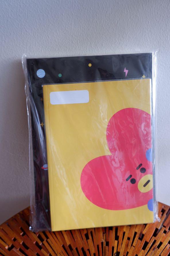 BT21 Tata Notebook set, Hobbies & Toys, Memorabilia & Collectibles, K ...