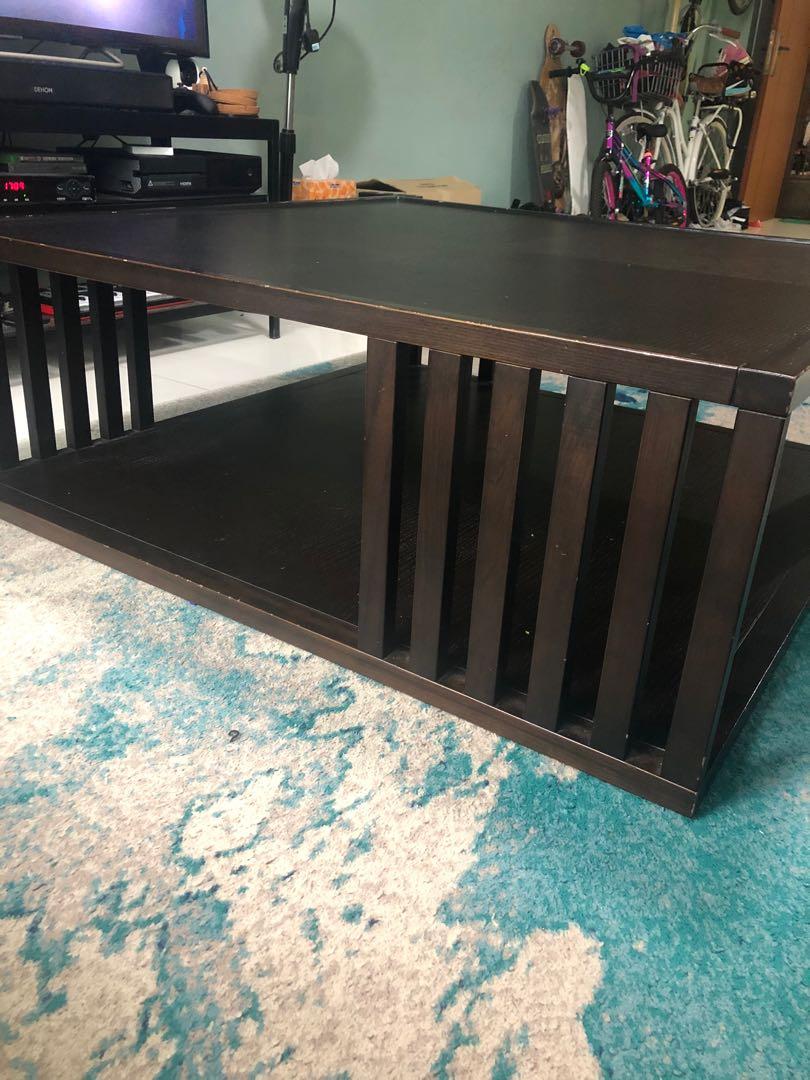 Castlery Timber Square Coffee Table, Furniture & Home Living, Furniture ...