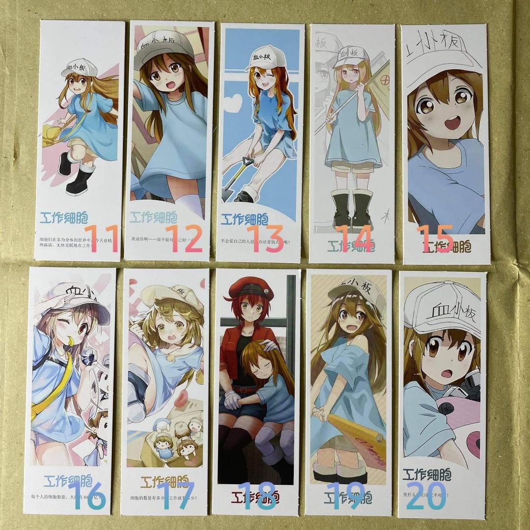 Cells At Work! Bookmarks, Hobbies & Toys, Memorabilia & Collectibles, J ...
