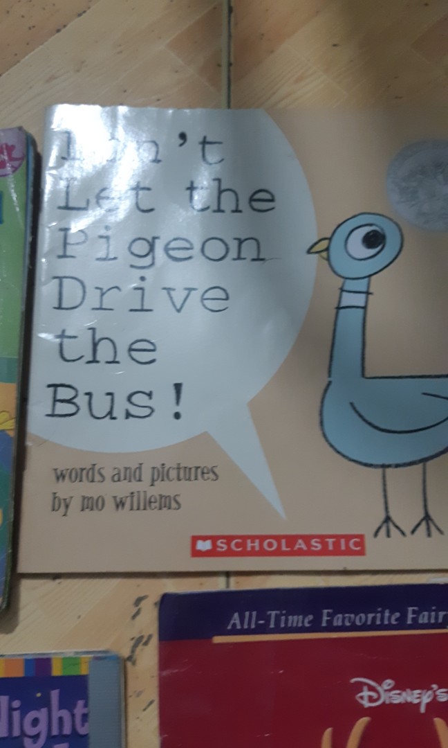 Don't Let the Pigeon Drive the Bus - scholastic book, Hobbies & Toys ...