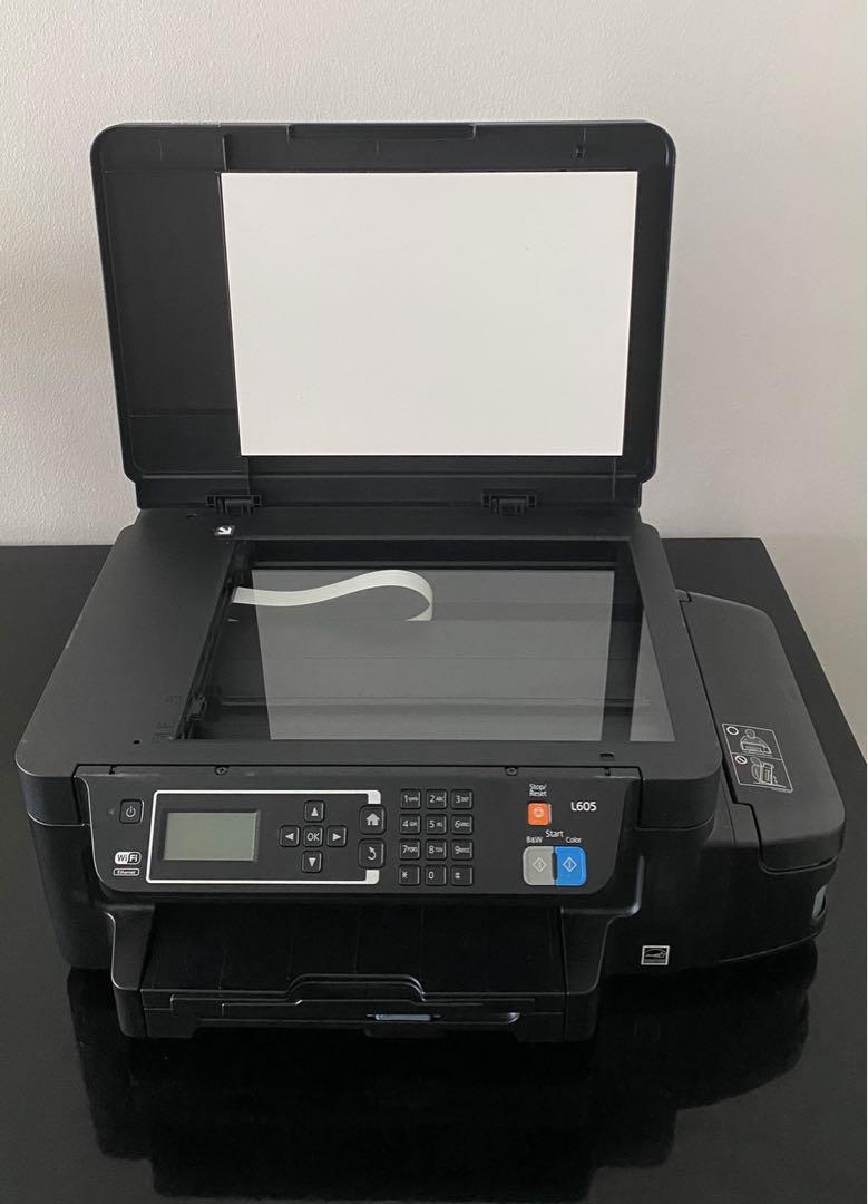 Epson L605 3-In-1 Ink Tank Printer, Electronics, Others on Carousell