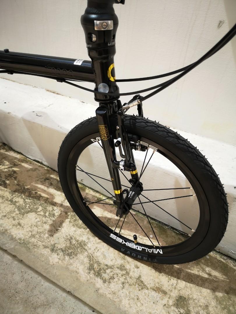 Fnhon Gust 16" Foldie Gold Edition 349 Wheelset, Bicycles & PMDs ...