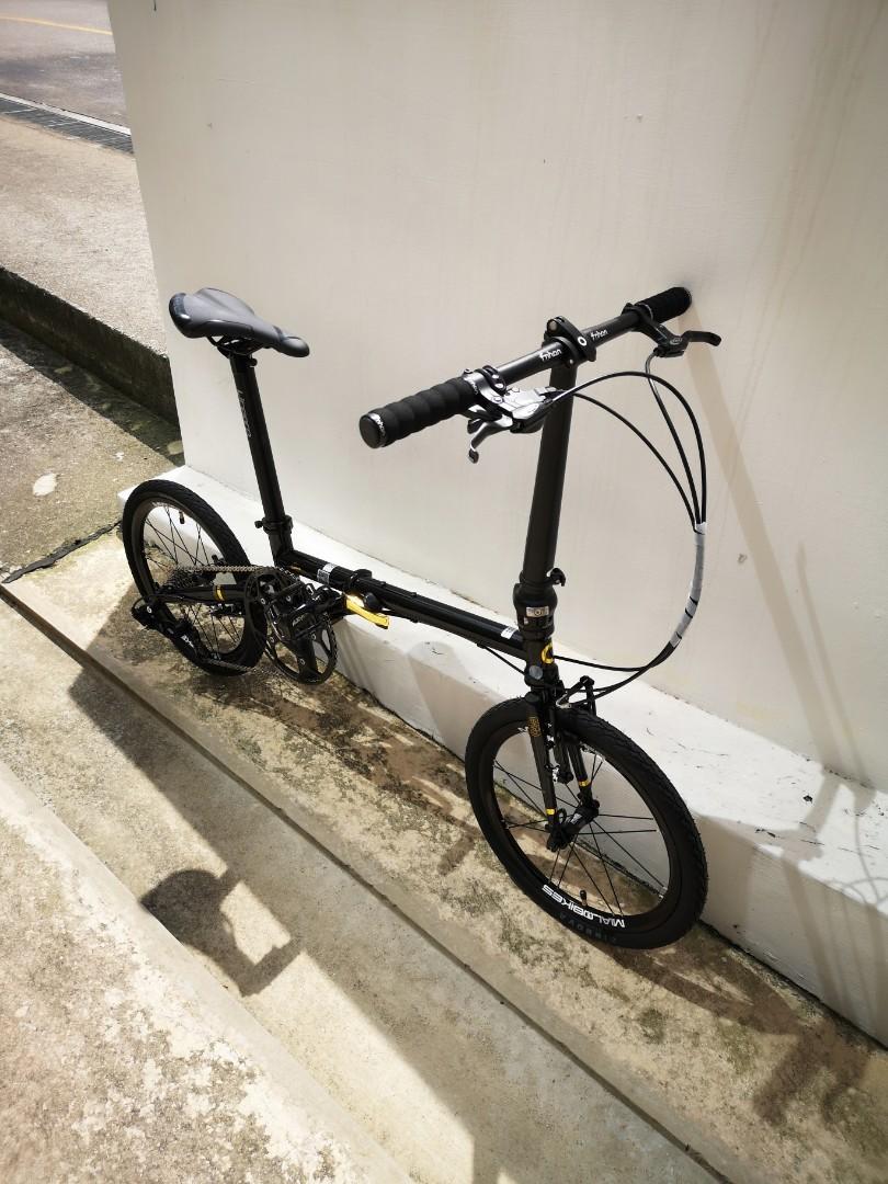 Fnhon Gust 16" Foldie Gold Edition 349 Wheelset, Bicycles & PMDs ...