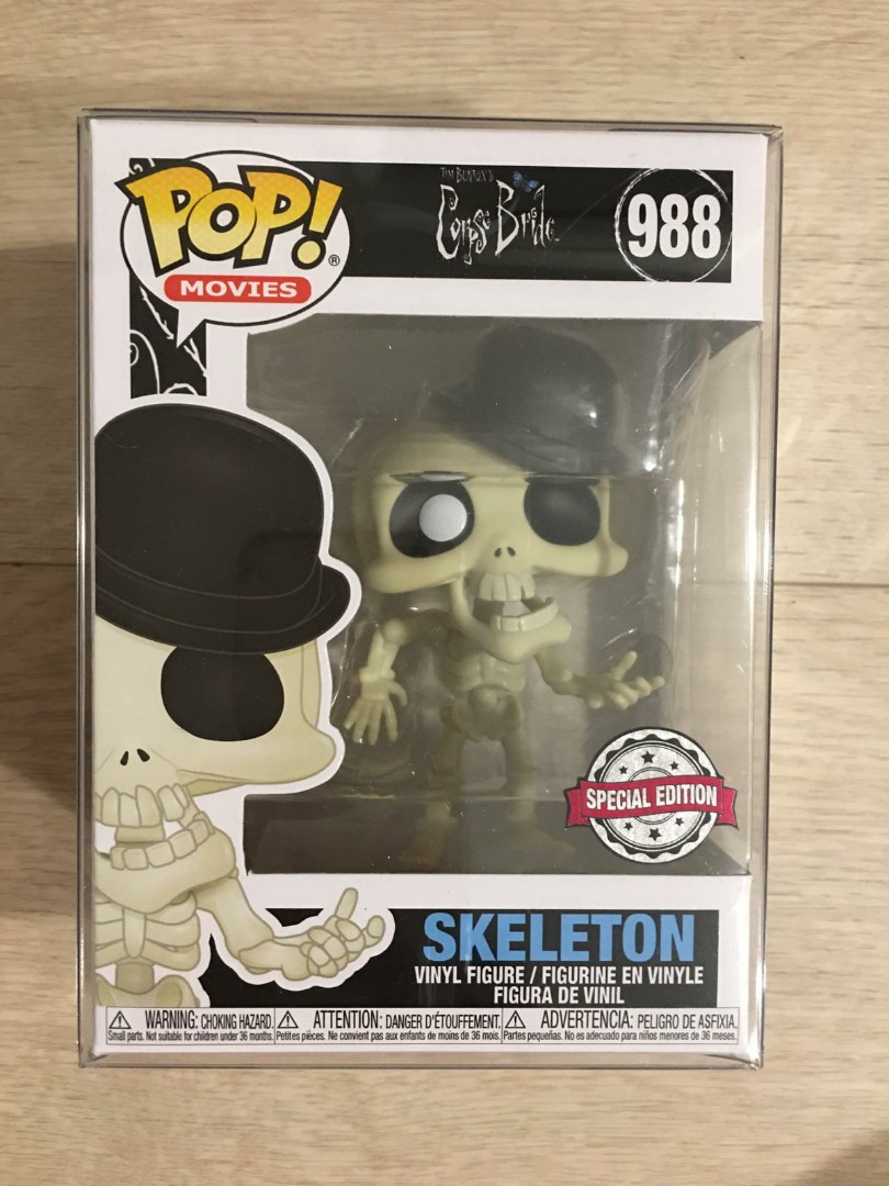 Funko Pop - Corpse Bride Skeleton, Hobbies & Toys, Toys & Games on ...