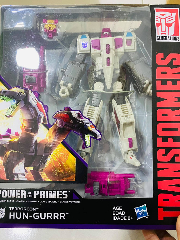 Hasbro Transformers Power Of The Primes Terrorcon Hun-Gurrr Voyager Class, Hobbies & Toys ...