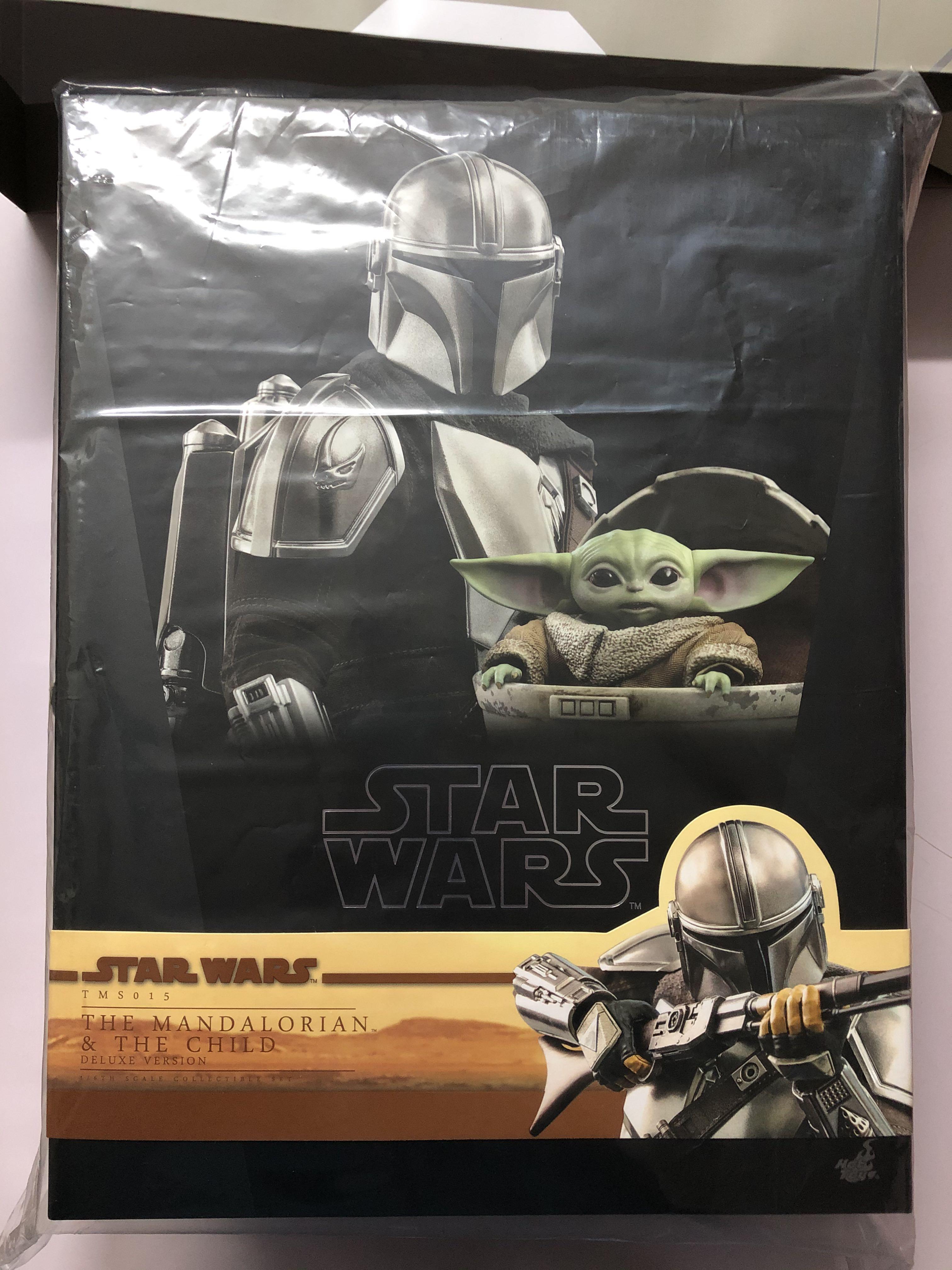 拆售Hot Toys-TMS015 Star Wars The Mandalorian Deluxe版 不連The Child和某些配件 所放 ...