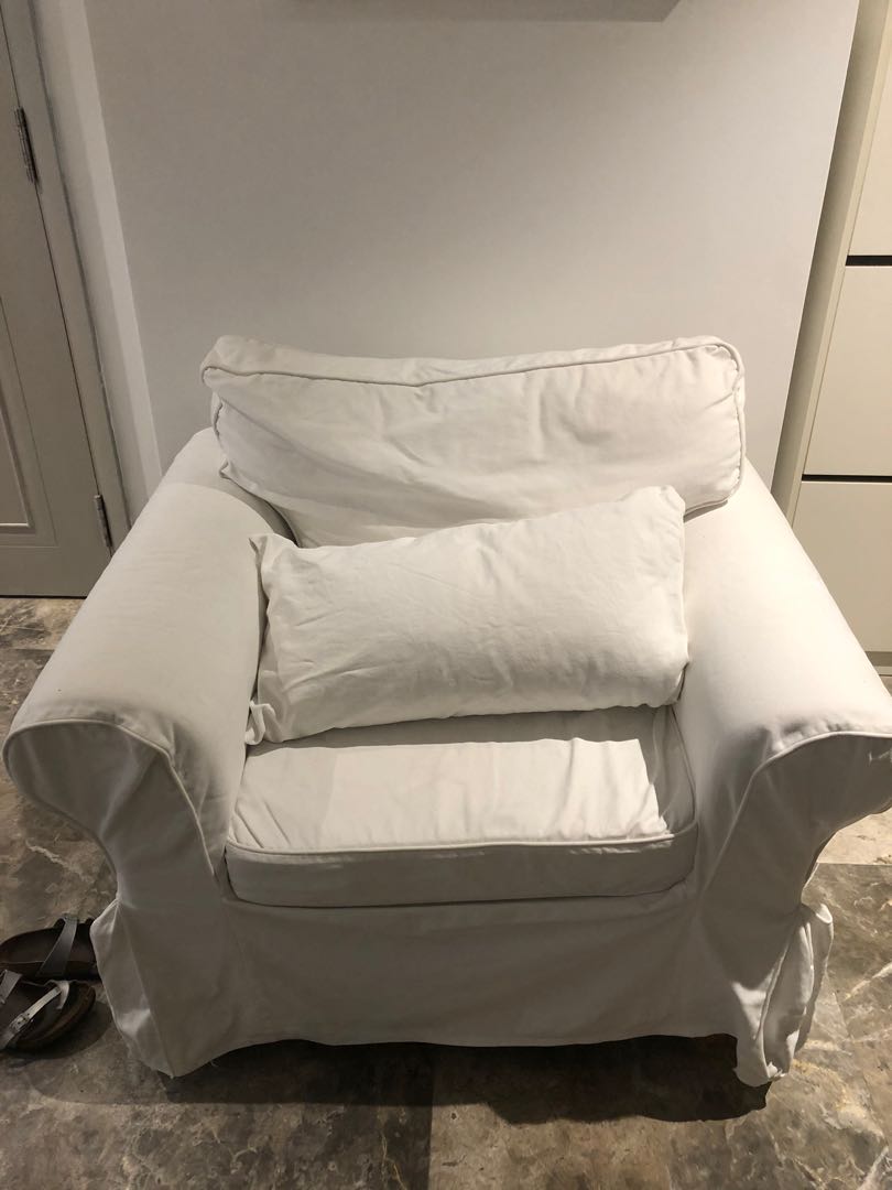 Ikea Ektorp Chair - NEED TO GO!, Furniture & Home Living, Furniture ...