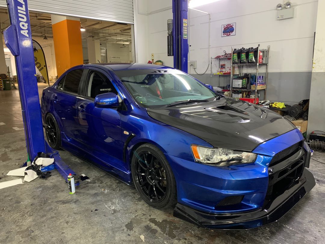 Lancer ex glossy carbon B pillar wrap, Car Accessories, Accessories on ...