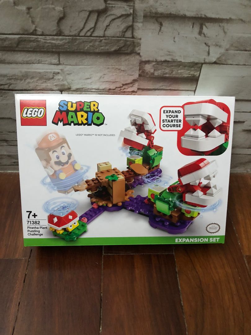 LEGO 71382 Super Mario Piranha Plant Puzzling Challenge, Hobbies & Toys ...