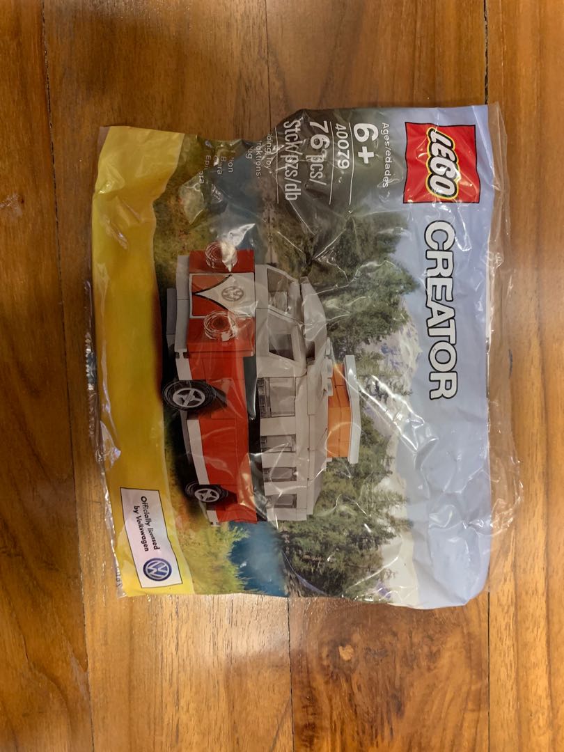 Lego VW camper van 40079, Toys & Games, Bricks & Figurines on Carousell