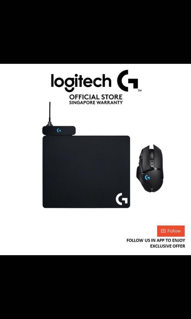 [Gaming Bundle Deal] Logitech G Powerplay Wireless Charging + Logitech ...
