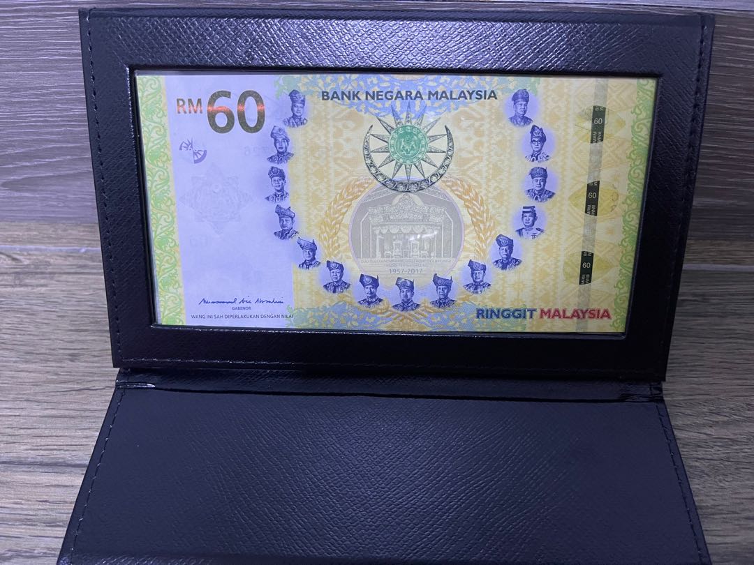 Malaysia RM60 new notes, Hobbies & Toys, Memorabilia & Collectibles ...