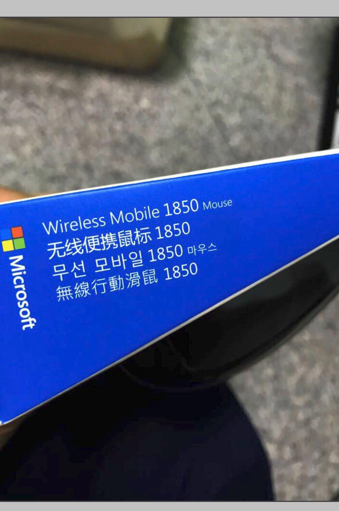 Microsoft Wireless Mouse M1850 (Black Colour), Computers & Tech, Parts ...