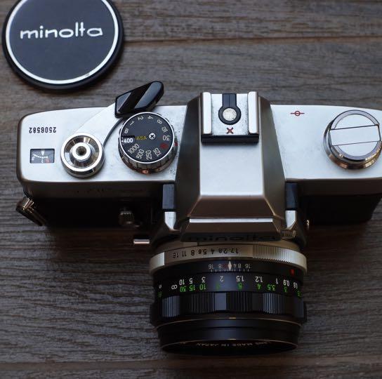 Minolta SRT 202 with Rokkor PF 55mm f1.7 [35mm Film Camera ...