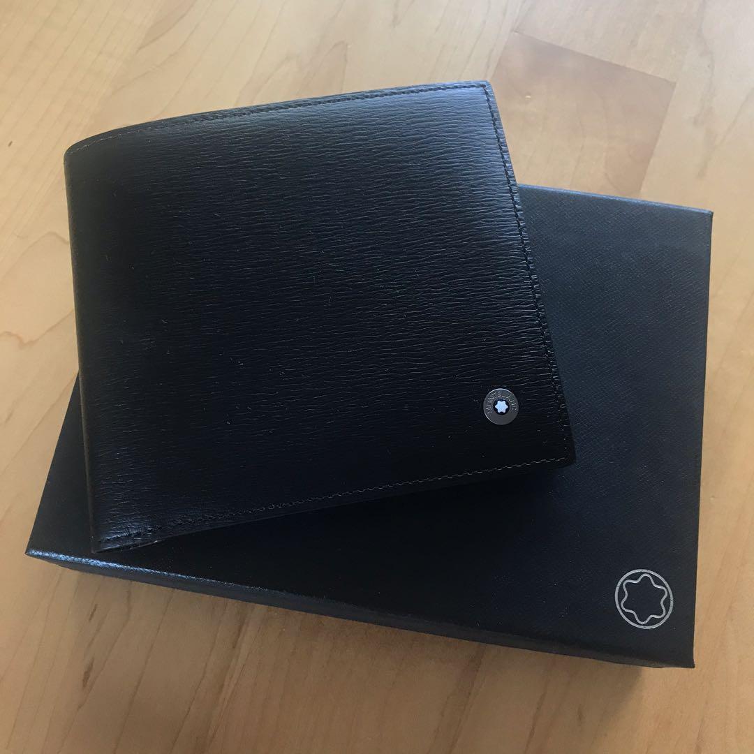 Mont Blanc 4810 Westside Wallet 4cc with Coin Case, Luxury, Bags ...