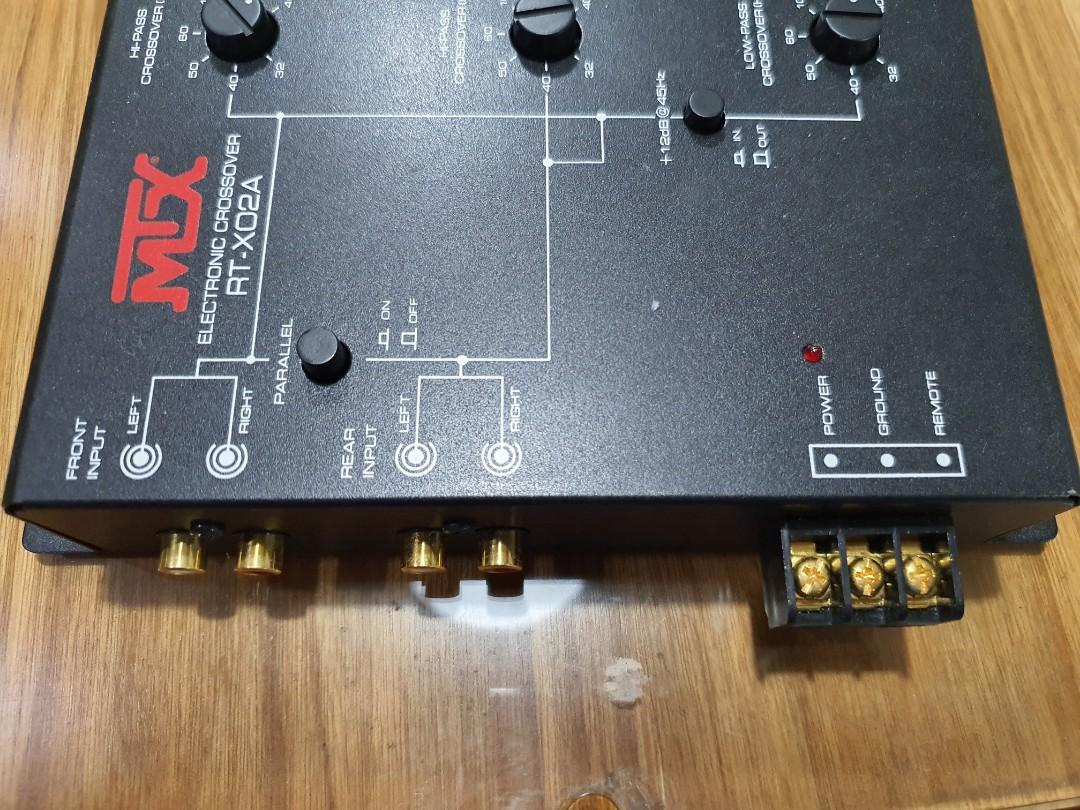 MTX RT-X02A electronic crossover, Car Accessories, Electronics & Lights on Carousell