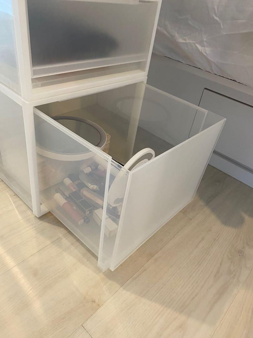 Muji stackable drawer, Furniture & Home Living, Home Improvement ...