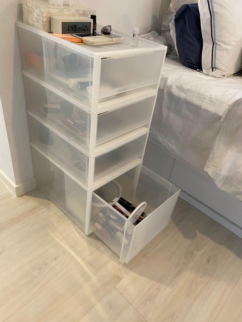 Muji stackable drawer, Furniture & Home Living, Home Improvement ...