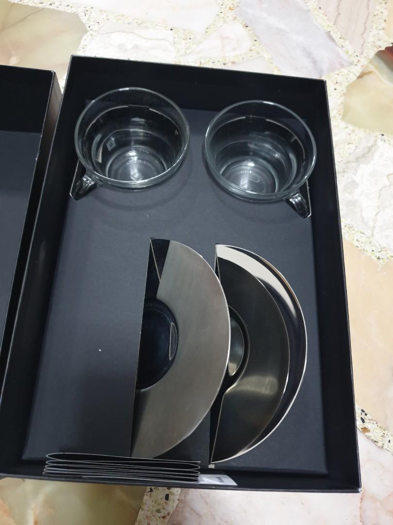 Nespresso cappuccino cup set, TV & Home Appliances, Kitchen Appliances ...