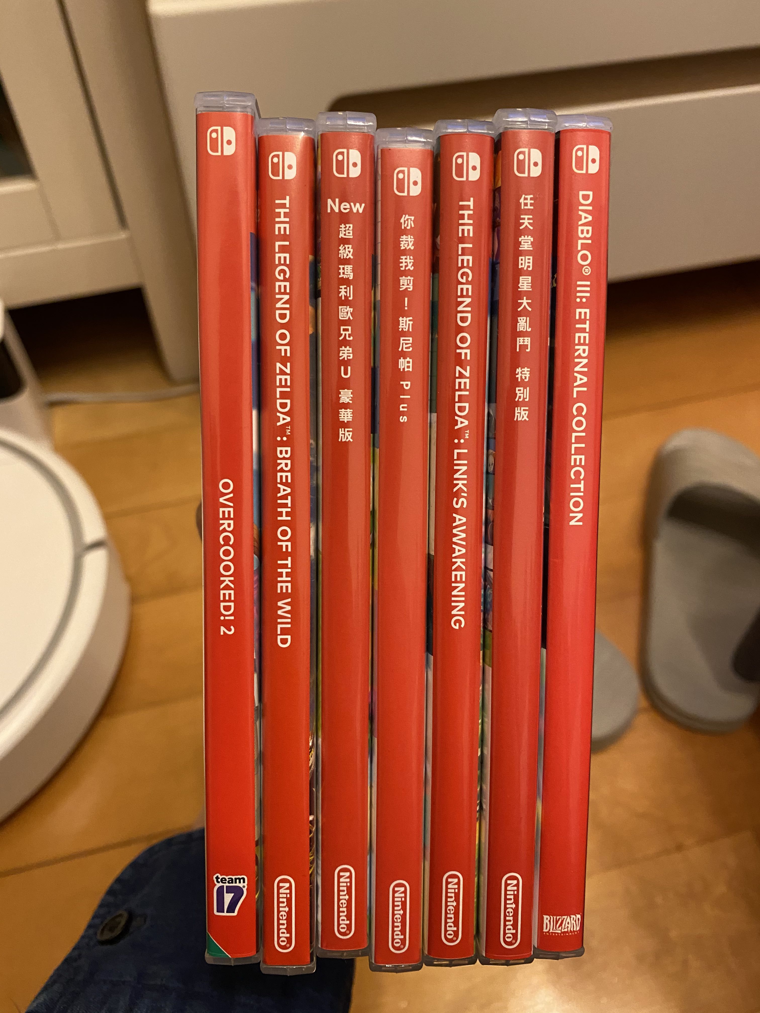 Nintendo Switch Game Boxes ONLY, 遊戲機, 遊戲機裝飾配件 - Carousell