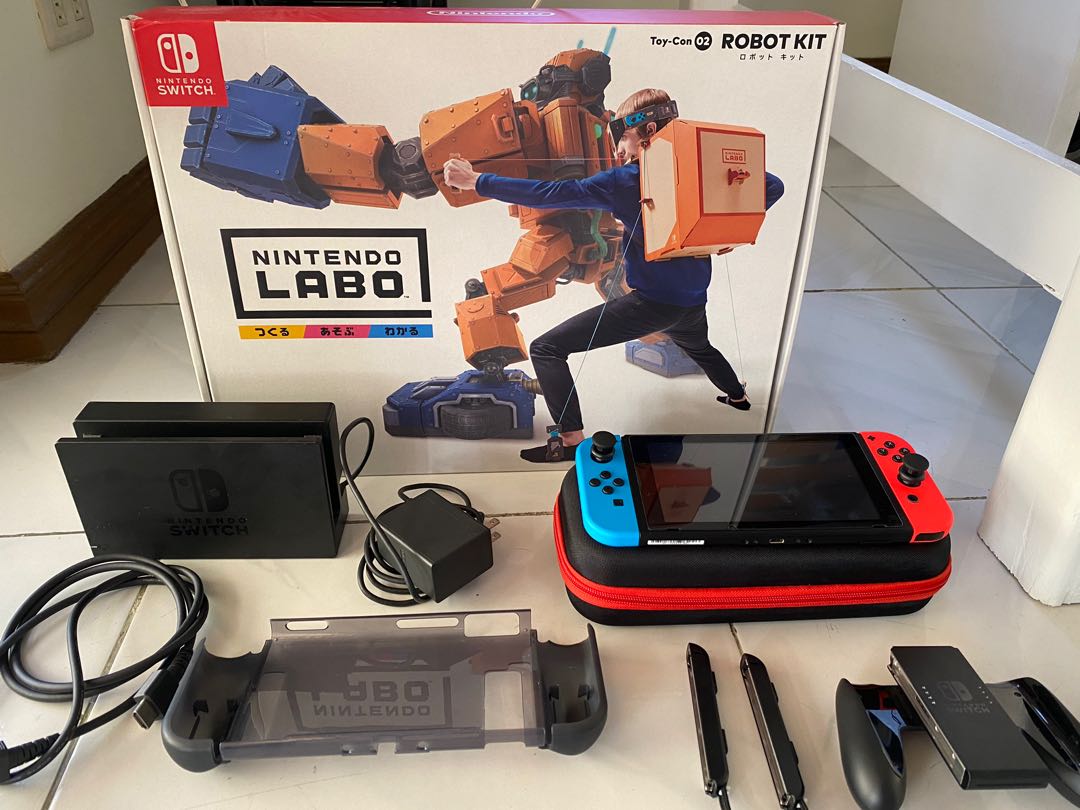 Nintendo V2 with Labo Robot Kit, Video Gaming, Video Game Consoles ...