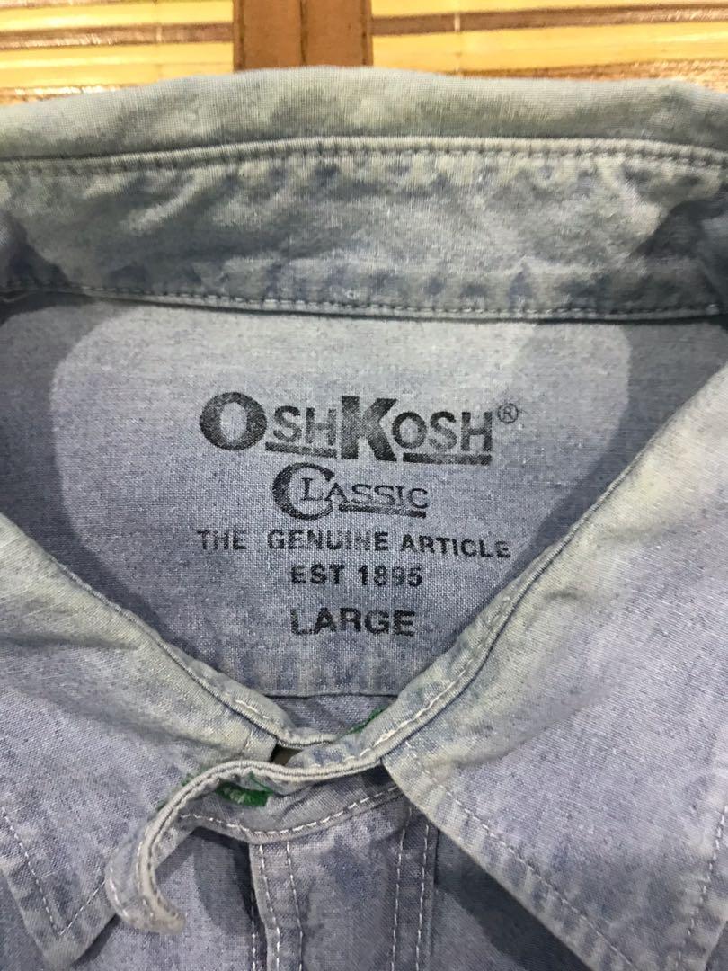 Osh Kosh Classic Work Clothing, Men's Fashion, Tops & Sets, Formal ...
