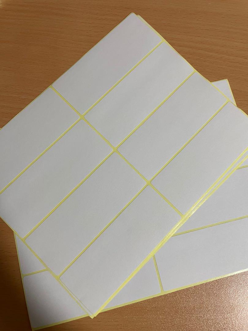 Paper Label Sticker, Hobbies & Toys, Stationery & Craft, Stationery ...