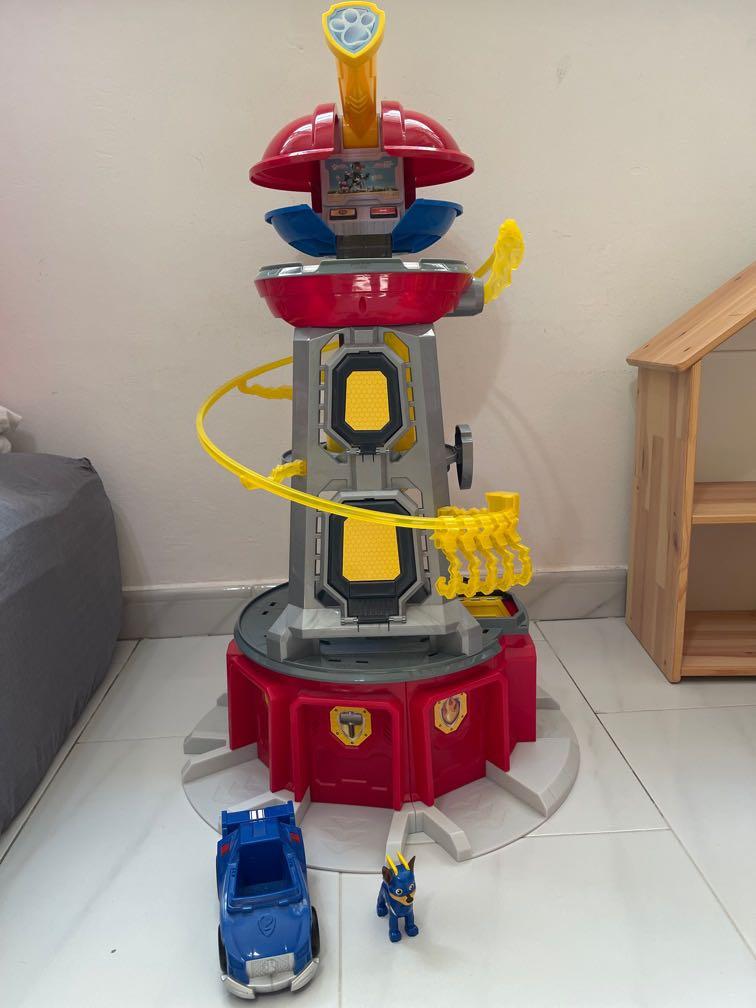Paw Patrol mighty lookout tower, Hobbies & Toys, Toys & Games on Carousell