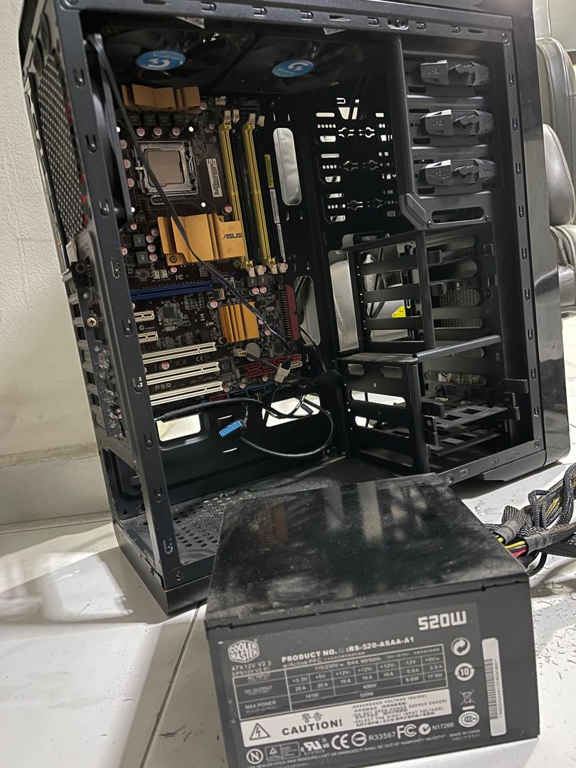 PC case + PSU, Computers & Tech, Parts & Accessories, Computer Parts on ...