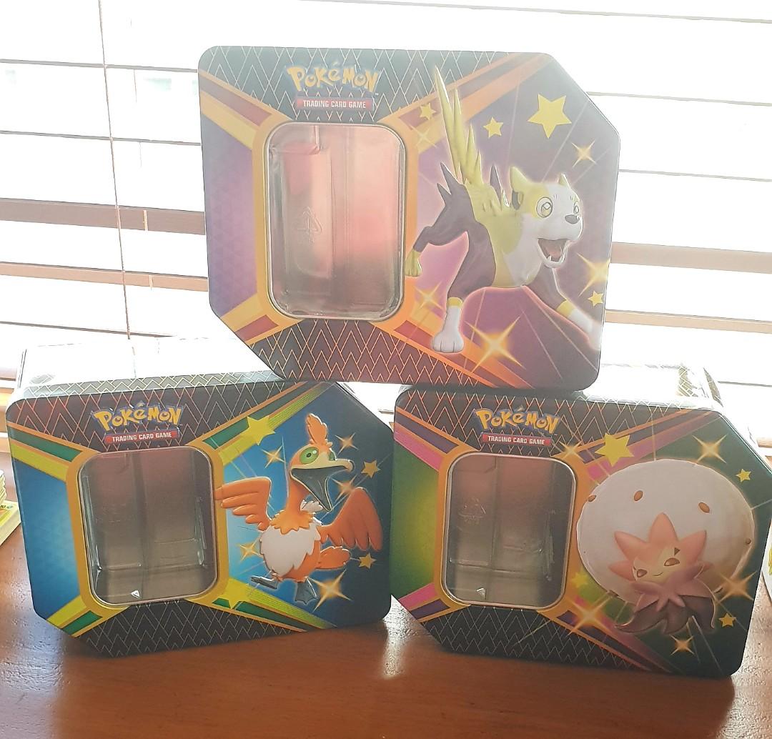 Pokemon Empty Tin Cans, Hobbies & Toys, Toys & Games on Carousell