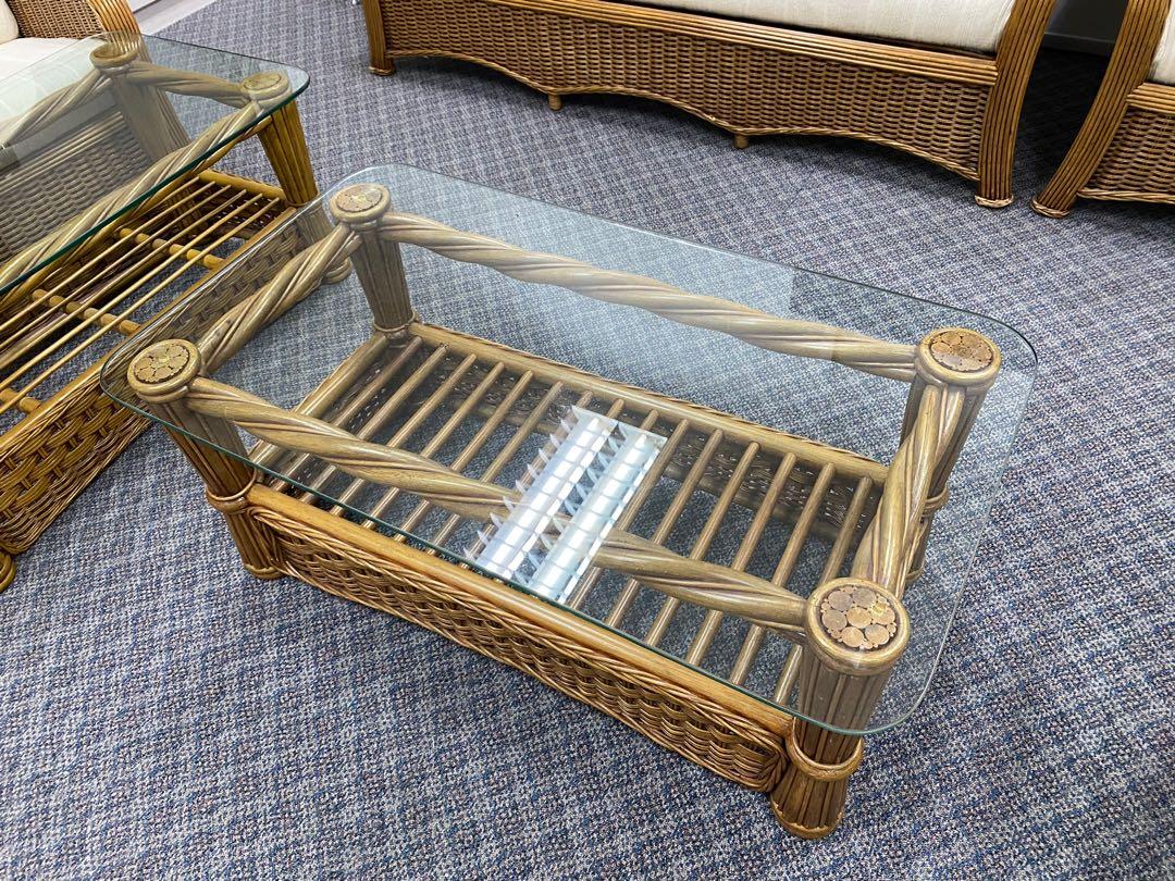 USED - Cheap Rattan Sofa Set, Furniture & Home Living, Furniture, Sofas ...