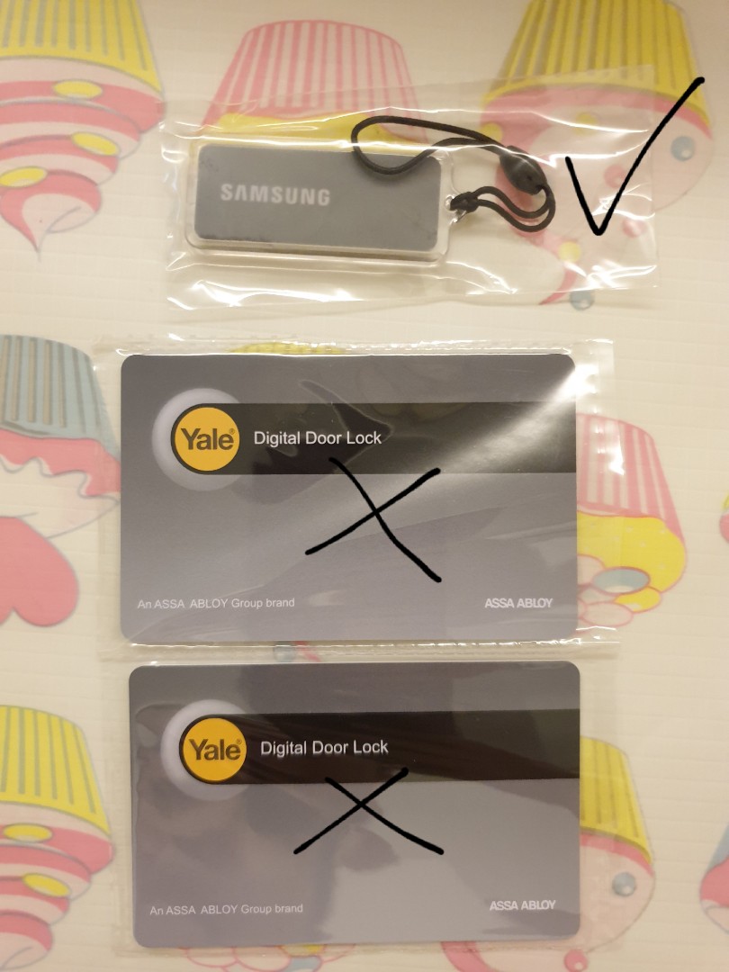 RFID Card and Tag for Digital Door / Gate Lock (can pair with any brand ...