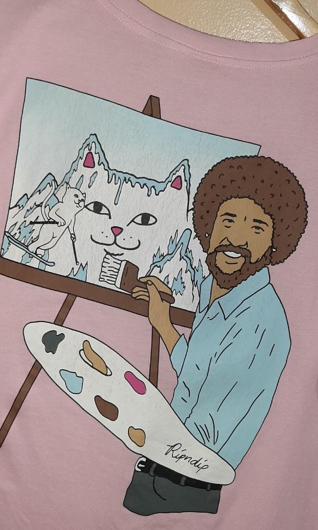 Rip n Dip x Bob Ross, Women's Fashion, Tops, Others Tops on Carousell