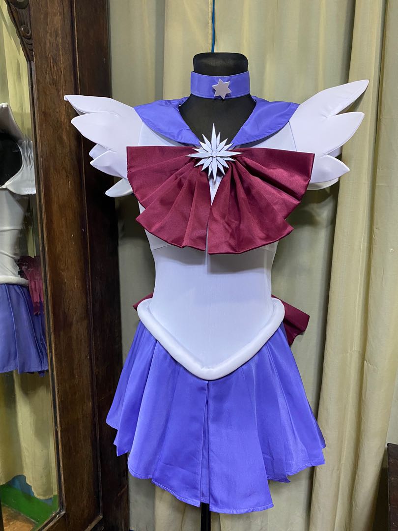 Sailor Saturn costume (complete set), Women's Fashion, Dresses & Sets ...