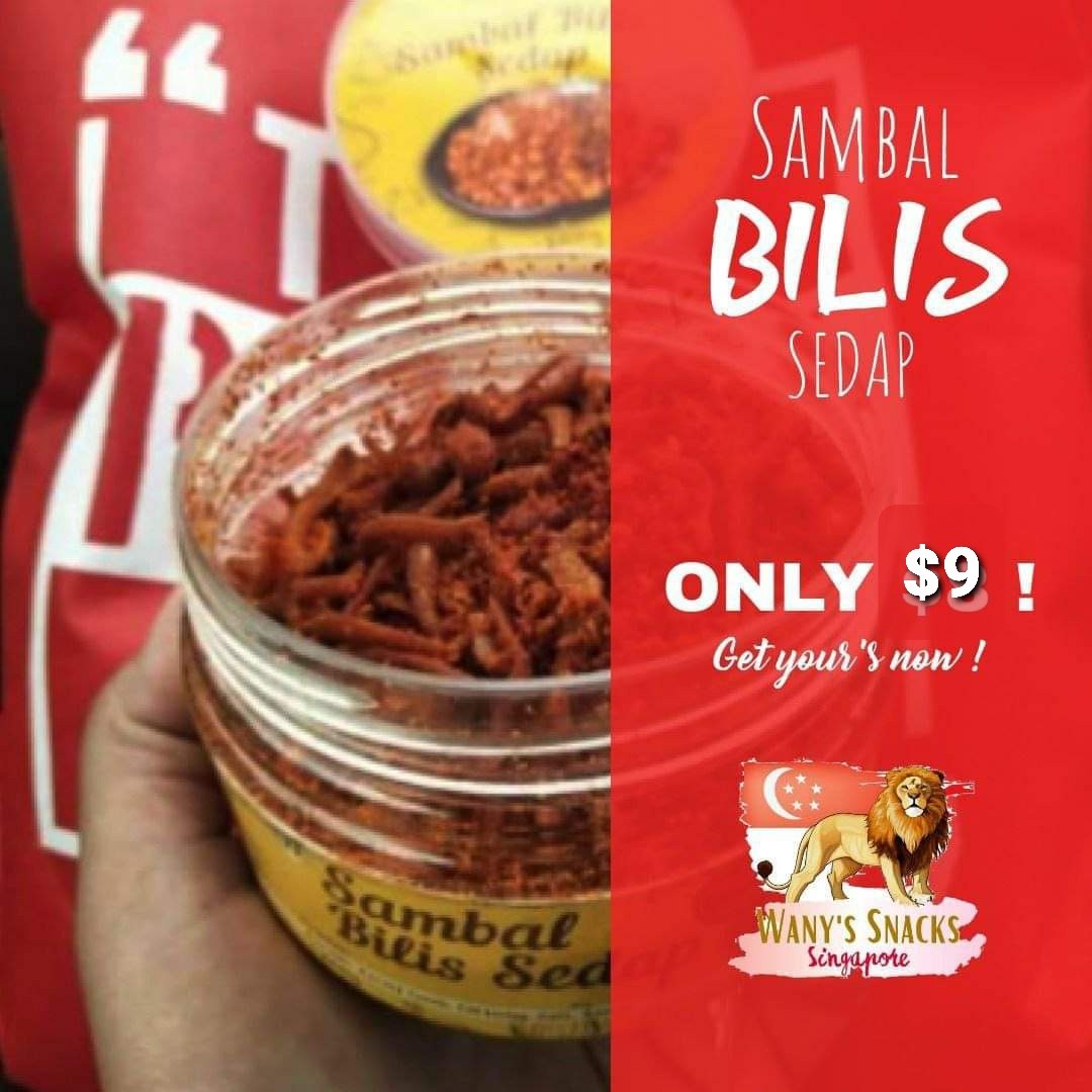 Sambal Bilis Sedap, Food & Drinks, Packaged & Instant Food on Carousell